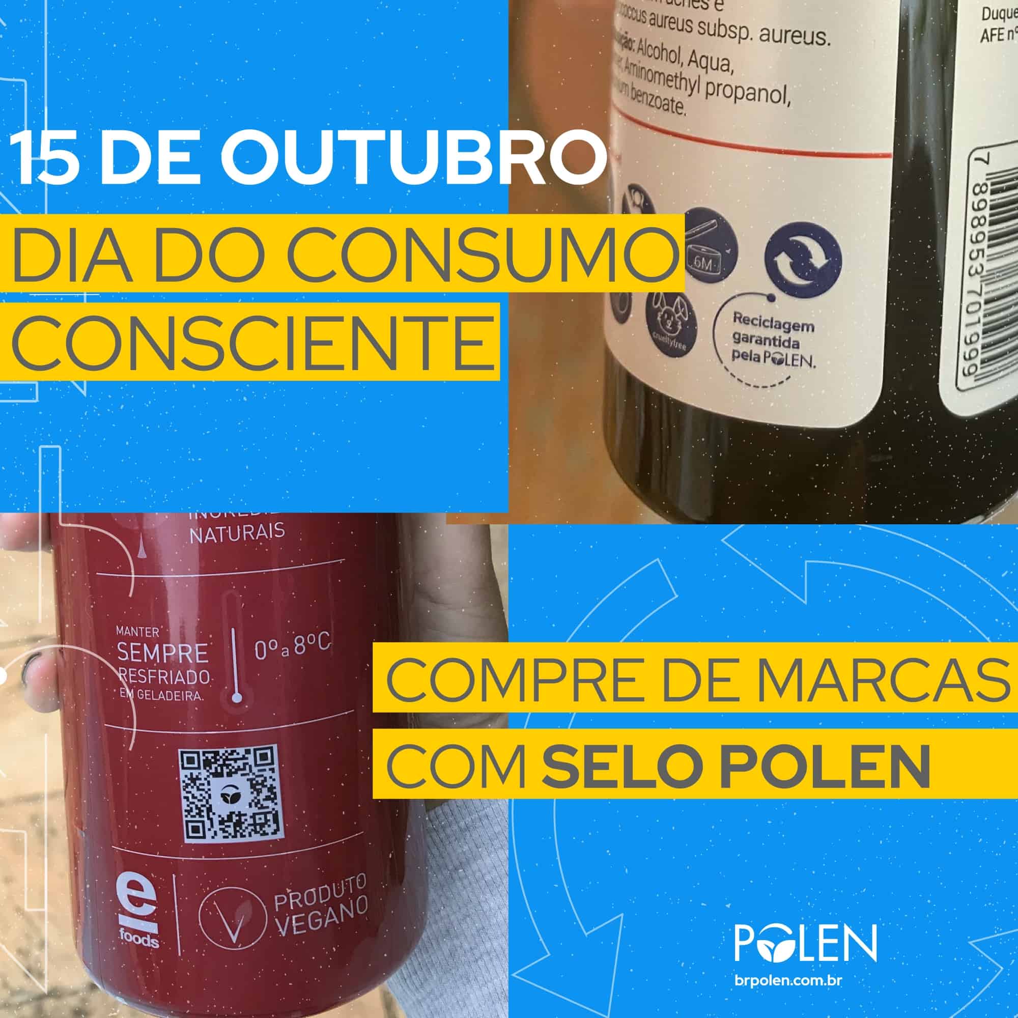 Dia do Consumo Consciente - Compre de marcas com Selo Polen!